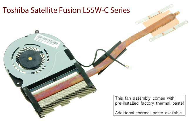 Toshiba Satellite Fusion L55W-C Fan 13N0-2CA0K01 – notebookparts.com