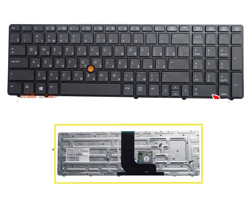 HP Probook 6560B 6565B Backlit Keyboard 690647-001 – notebookparts.com