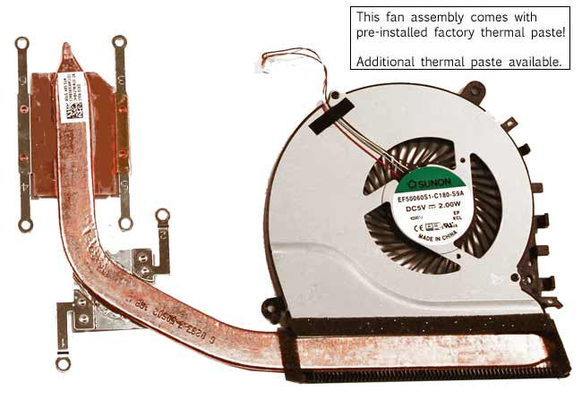 Asus Q552U Q552UB Fan 13NB0A91AM0101 – notebookparts.com