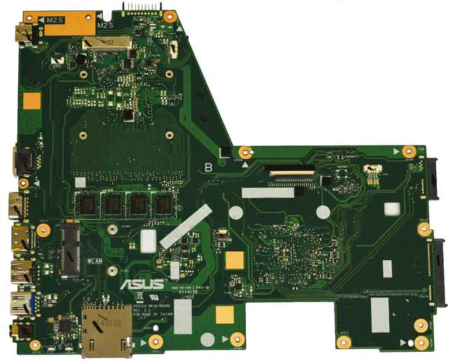 Asus X551CA Intel i3-3217U 1.8Ghz Motherboard 60NB0340-MB6030 ...