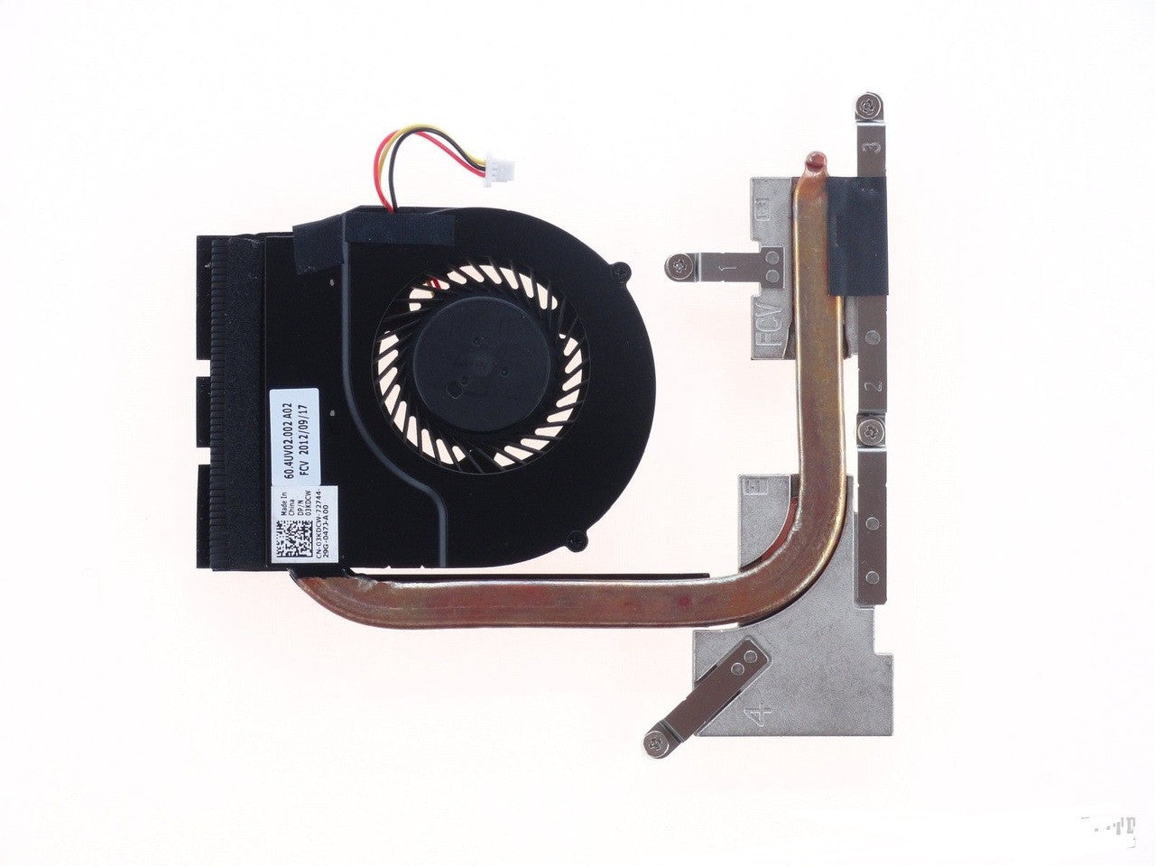 Dell Inspiron 14Z-5423 Fan and Heatsink 60.4UV02.A02 604UV02A02 ...