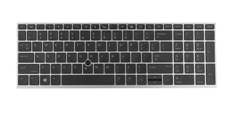 New Genuine HP EliteBook 755 850 G5 US Keyboard Backlit L14366-001 ...
