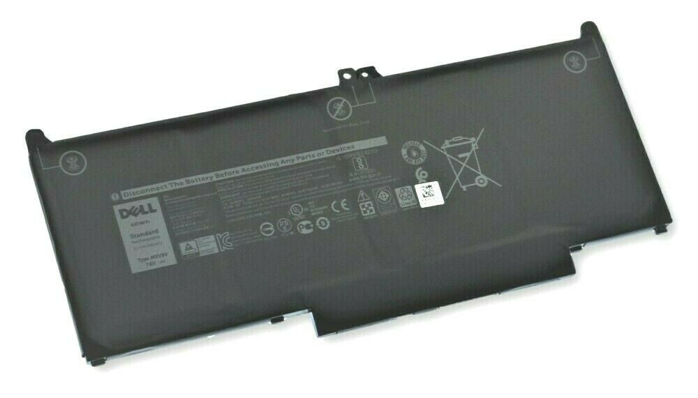 New Genuine Dell Latitude 5300 7300 7400 7.6V 60Wh Battery MXV9V ...