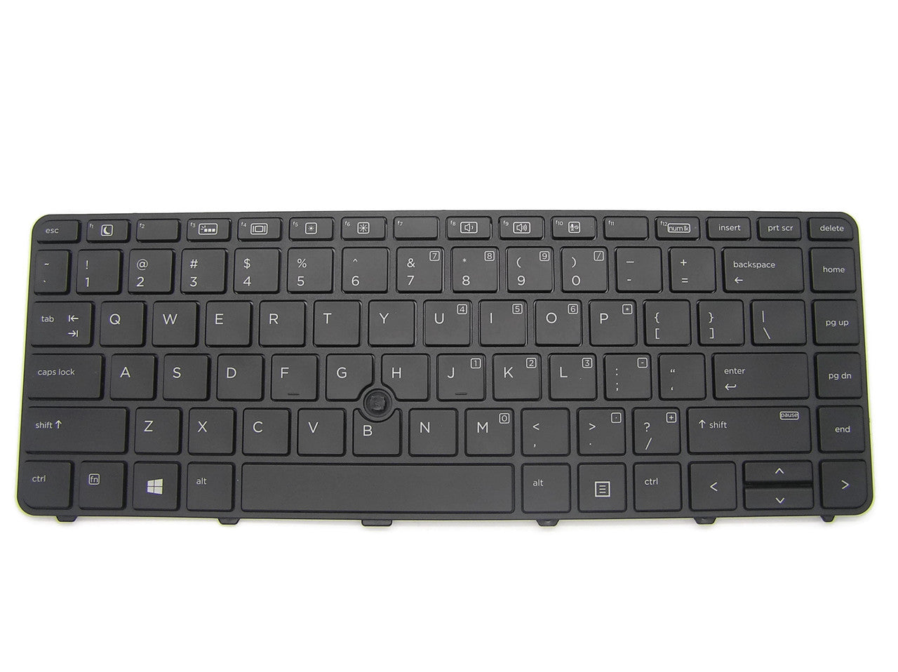New Genuine HP ProBook 640 G2 440 G4 US Backlit Keyboard With Frame 84 ...
