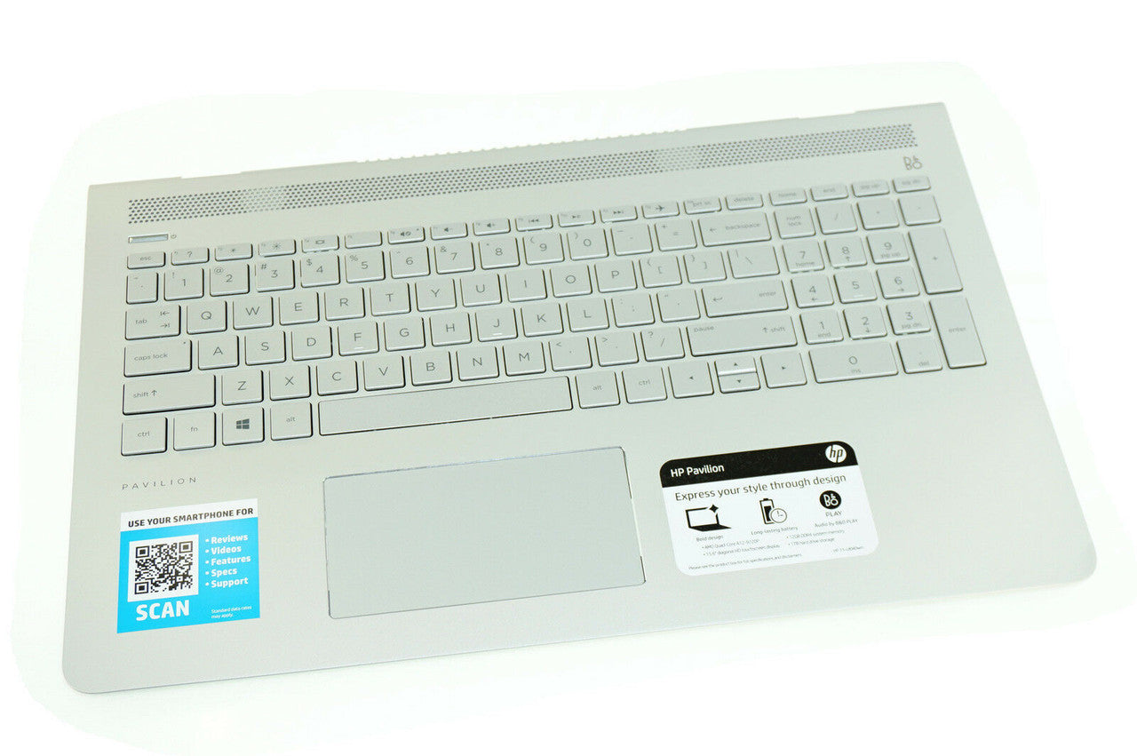 New Genuine HP Pavilion 15 15T-CC Series Palmrest Touchpad 3YG74KA06Z0 ...