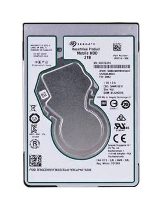 New Genuine Seagate Mobile 2TB 5400RPM SATA 3 Hard Drive ST2000LM007 ...