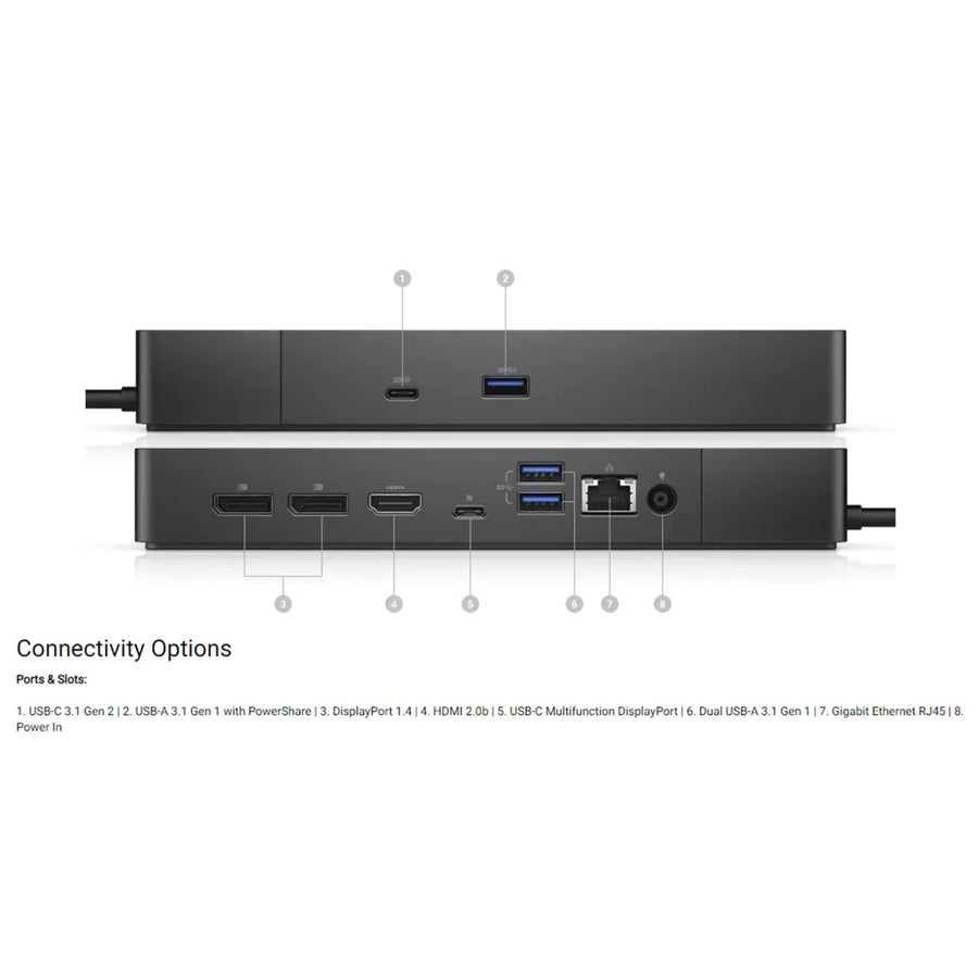 New Genuine Dell WD19S 180W Docking Station 4JXDM 04JXDM ...
