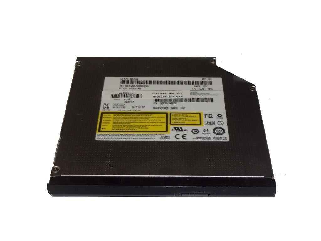 Lenovo ThinkPad L430 SATA CD-RW DVD-RW Drive 04W1310 – notebookparts.com
