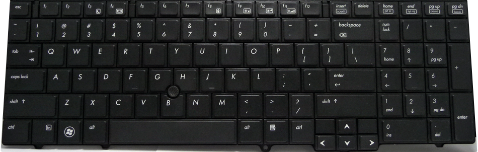HP ProBook 6540B 6545B 6550B Keyboard V103102AS1 – notebookparts.com