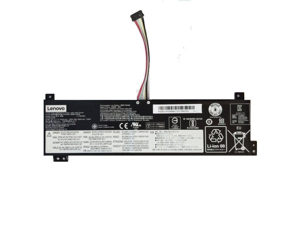 New Genuine Lenovo V330-15IKB V330-15ISK 7.6V 30Wh Battery L17C2PB3 5B ...