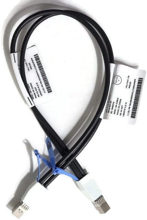New Genuine IBM 0.6M (100 mm 4") SAS HD (mSAS HDD to mSAS HD) Cable 00 ...