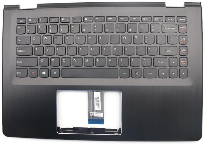 New Genuine Lenovo Flex 3-1470 80JK 80JY Palmrest w/Blk US Keyboard 5C ...