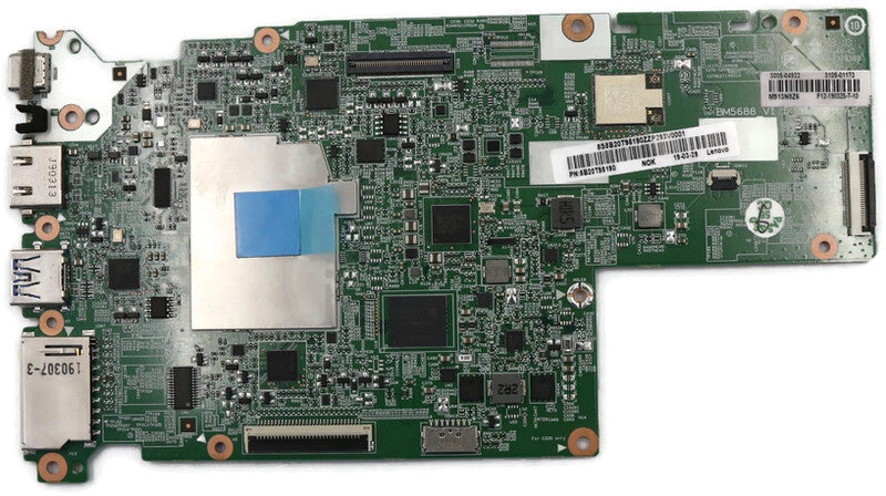 New Genuine Lenovo 300e Chromebook 2nd Gen MTK 81QC Motherboard 5B20T9 ...