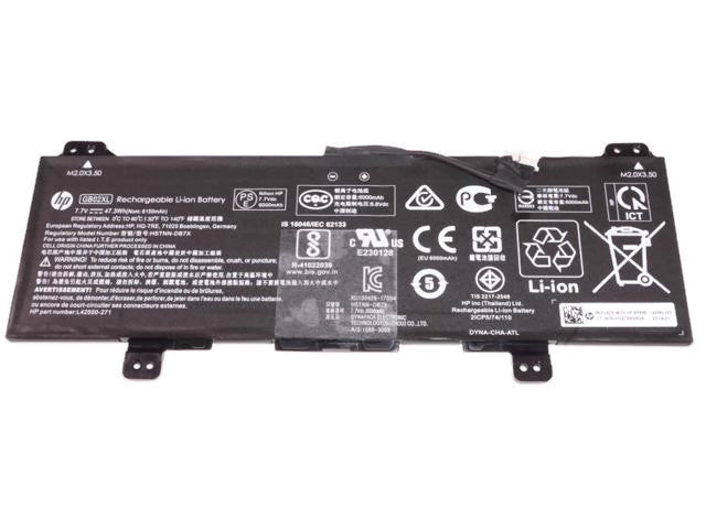 New Genuine HP ChromeBook 14-DB0051CL 7.7V - 47.3Wh Battery GB02XL L42 ...