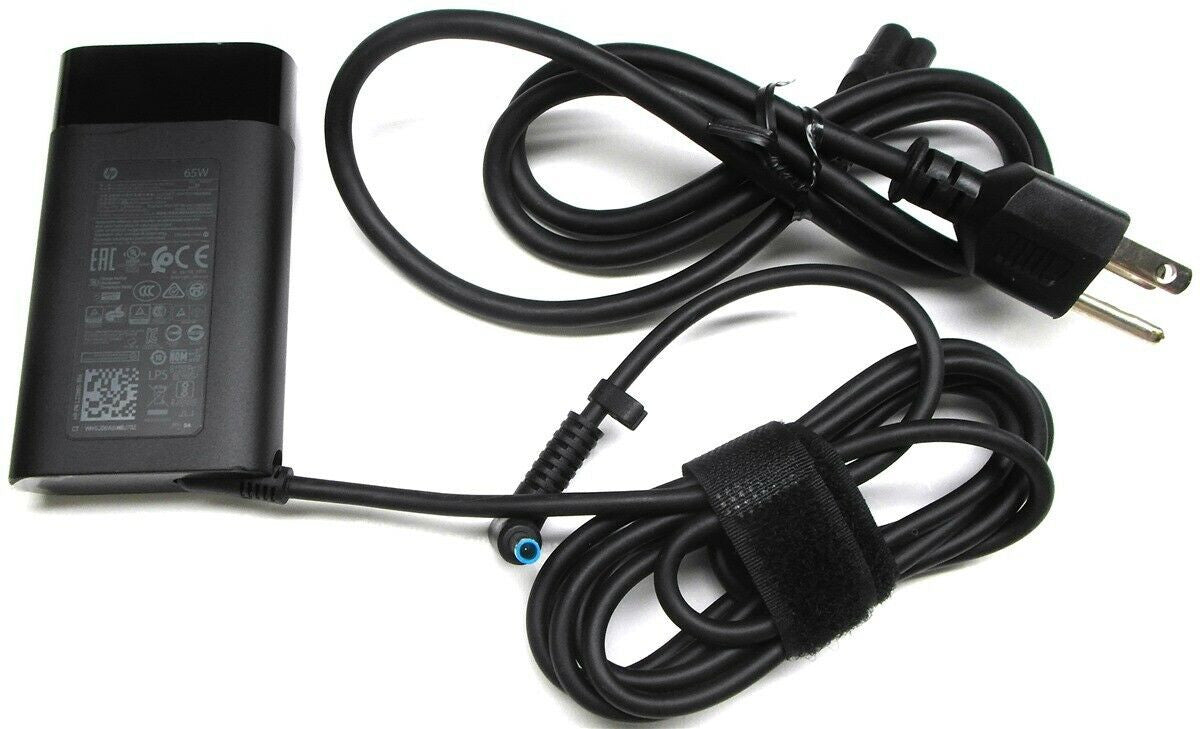 New Genuine HP 19.5V 3.33A 65W AC Power Adapter TPN-AA04 L23960-003 ...