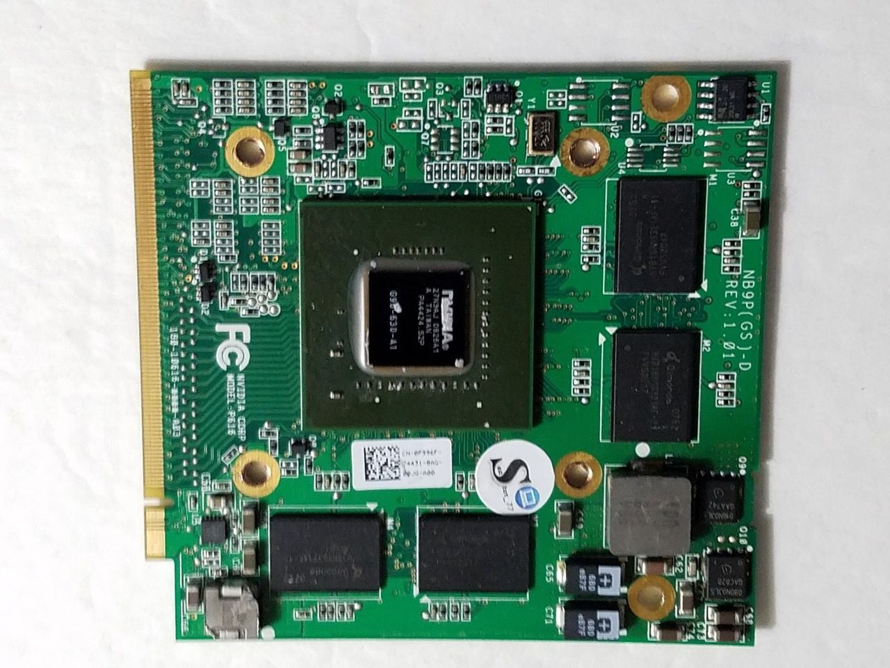Genuine Dell XPS One A2420 512MB NV9P-GS Graphics Card P996F 0P996F ...